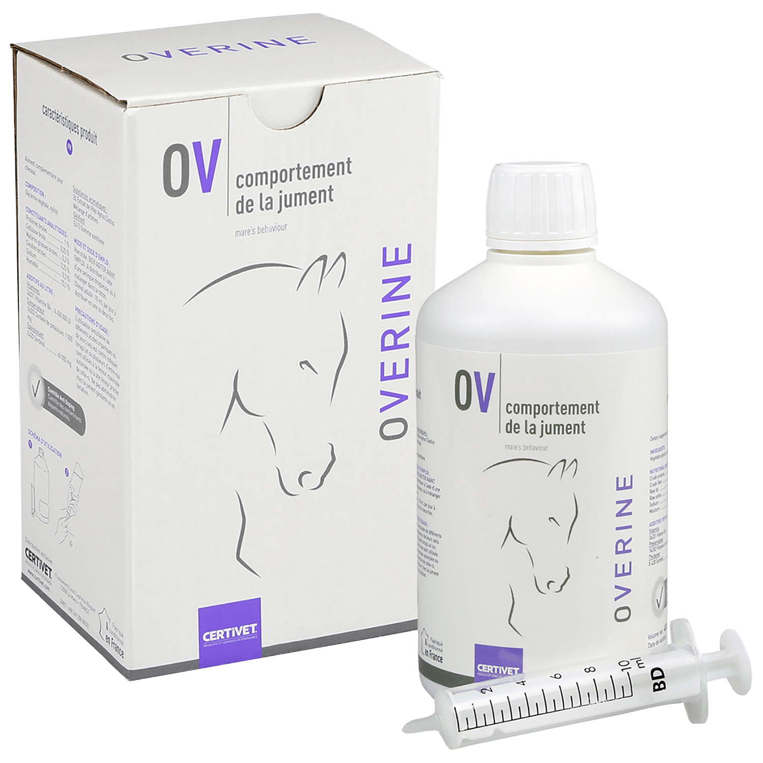 Overine - Complément alimentaire pour jument en chaleur | Certivet